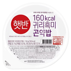 CJ제일제당 햇반 귀리흑미 곤약밥 150g [10개] - 에누리 가격비교
