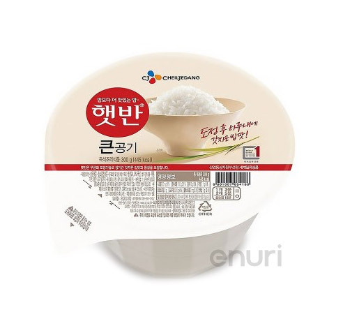 CJ제일제당 햇반 백미 큰공기 300g [30개] : 에누리 가격비교