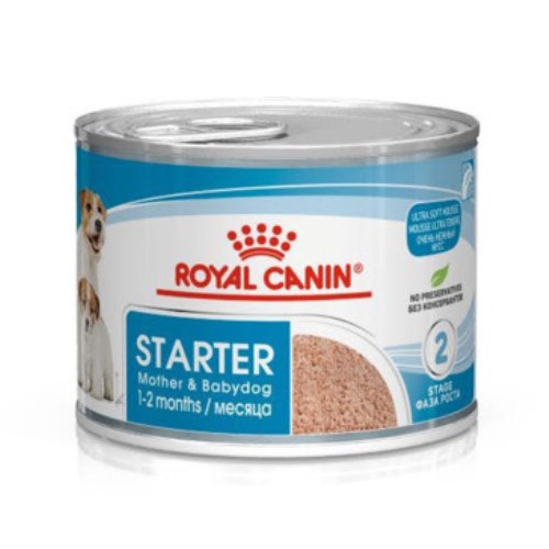 로얄캐닌 스타터무스 마더&베이비독 캔 195g [2개] - 에누리 가격비교