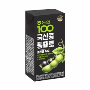 농협식품 100% 국산콩 통째로 검은콩두유 190ml [48개] - 에누리 가격비교