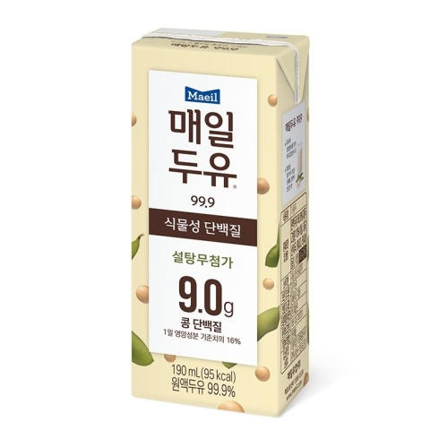 매일유업 매일두유 99.9% 190ml [72개] - 에누리 가격비교