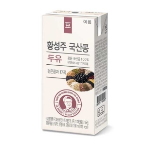 이롬 황성주 국산콩 두유 검은콩과 17곡 190ml[32개] - 에누리 가격비교
