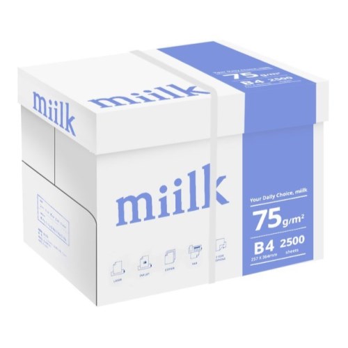 한국제지 밀크 복사용지 B4 75g [1,000매] - 에누리 가격비교