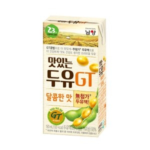 남양유업 맛있는 두유 GT 달콤한맛 190ml [16팩] - 에누리 가격비교