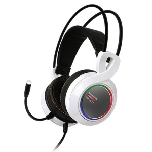 세컨드찬스 GEEKSTAR GH700 가상7.1 진동 RGB LED 게이밍 헤드셋 [화이트] - 에누리 가격비교