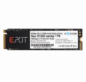 비티시스템 E.POT Neo N1000 M.2 NVMe [128GB] - 에누리 가격비교