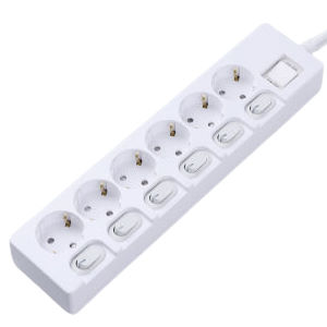 스윗홈 홈365 6구 16A 통합 개별 스위치 멀티탭 [1.5m] - 에누리 가격비교