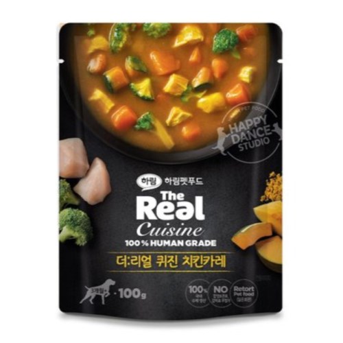 하림펫푸드 더리얼 퀴진 치킨카레 100g [1개] - 에누리 가격비교