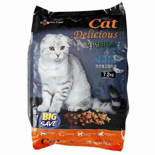 CJ제일제당 CJ펫푸드 캣 딜리셔스[7.2kg x 1개] - 에누리 가격비교
