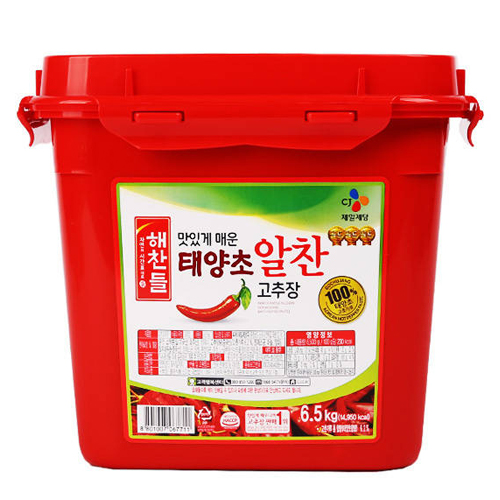 CJ제일제당 해찬들 맛있게 매운 태양초 알찬 고추장 6.5kg [1개] - 에누리 가격비교