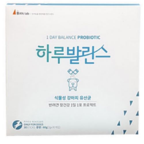 반랩 하루발란스 강아지 유산균 60g (2g x 30p) [1개] - 에누리 가격비교