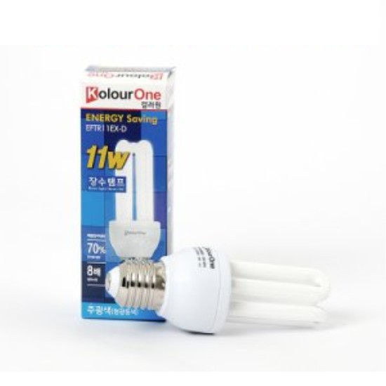 우리조명 장수램프 EL 삼파장 형광등 전구색 11W [1개] - 에누리 가격비교