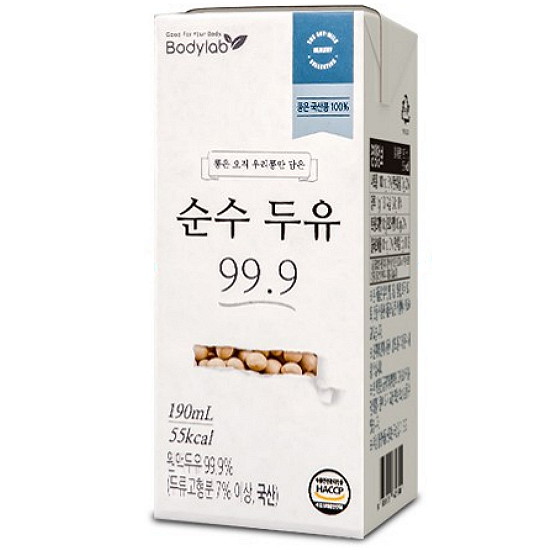 바디랩 순수두유 99.9 190ml [48개] - 에누리 가격비교