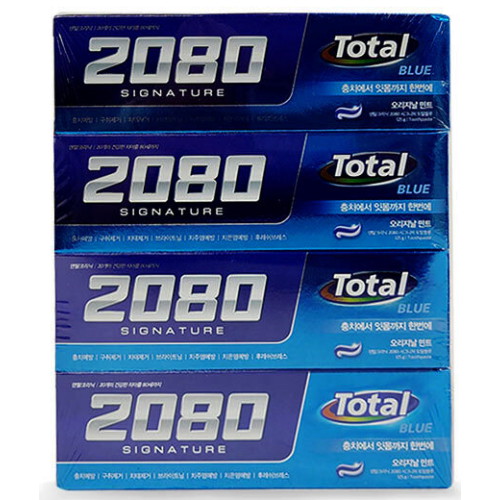 애경 2080 시그니처 토탈블루 치약 125g [24개] - 에누리 가격비교