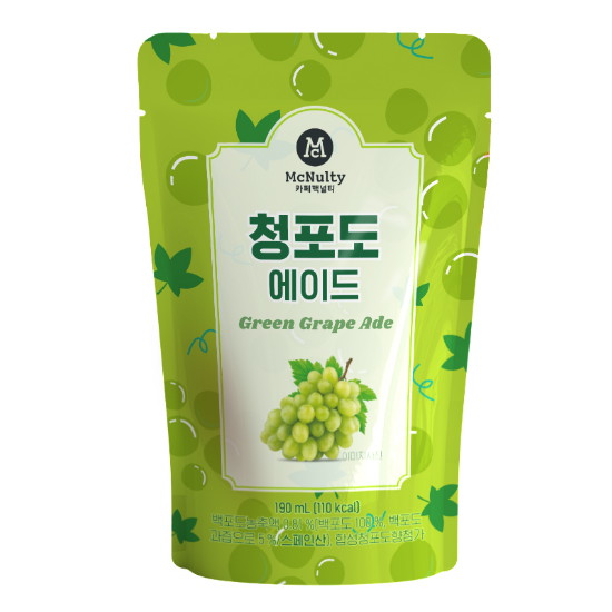 한국맥널티 청포도 에이드 190ml [30개] : 에누리 가격비교