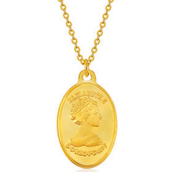 디디에벨라 24K 타원 엘리자베스 목걸이 3.75g - 에누리 가격비교