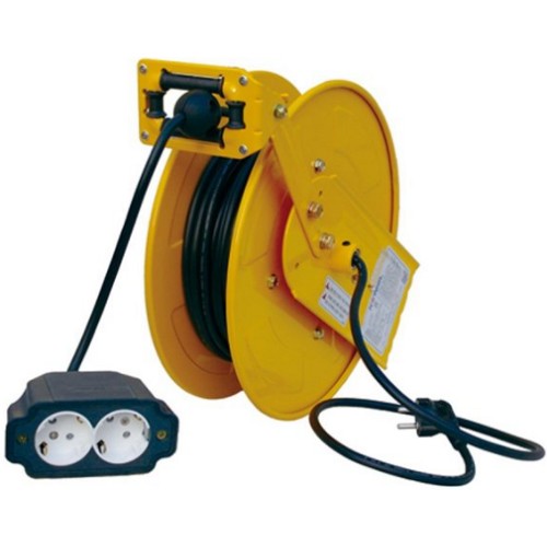 코릴 2구 2.5SQ 자동 전선릴 [25m] - 에누리 가격비교