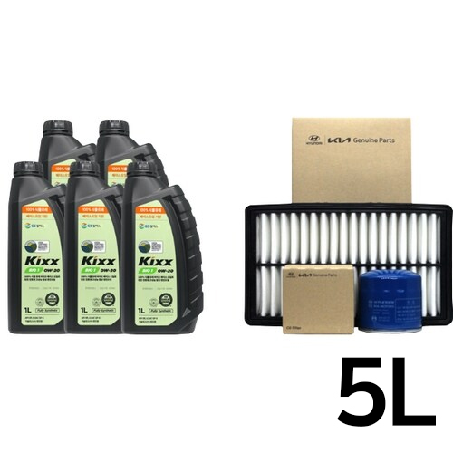 GS칼텍스 바이오1 0W20 5L + 순정필터 올뉴K7 하이브리드 - 에누리 가격비교