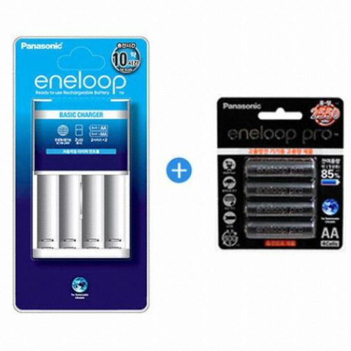 파나소닉 BQ-CC51 충전기 + 에네루프 프로 AA 4알 - 에누리 가격비교
