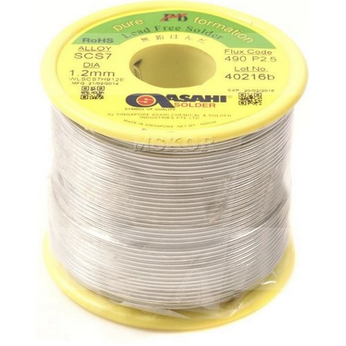 아사히 무연납 SCS7 1.2mm 500g - 에누리 가격비교