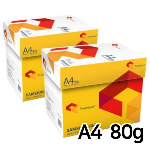 삼성물산 프리미엄 복사용지 A4 80g [4,000매] - 에누리 가격비교