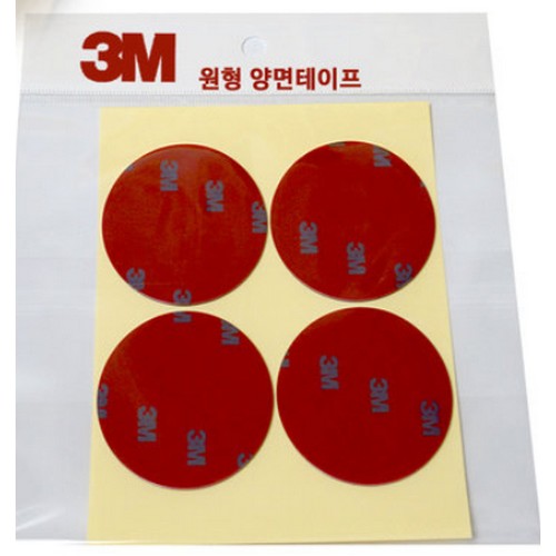 3M 5069 원형 양면테이프 50mm x 50mm - 에누리 가격비교