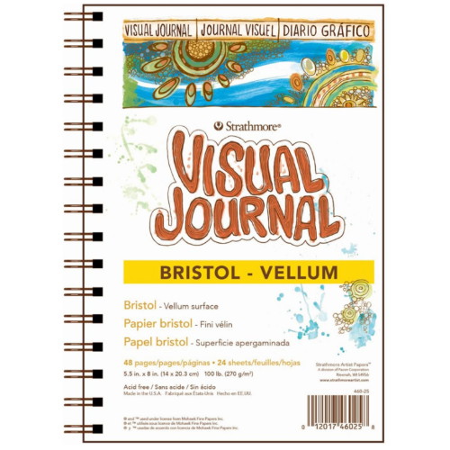스트라스모아 VISUAL JOURNALS 브리스톨지 스프링 vellum 270g [140x210mm] - 에누리 가격비교