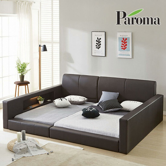 파로마 네임 가드 LED 패밀리침대 SS+Q [40T솔리드7존독립] - 에누리 가격비교