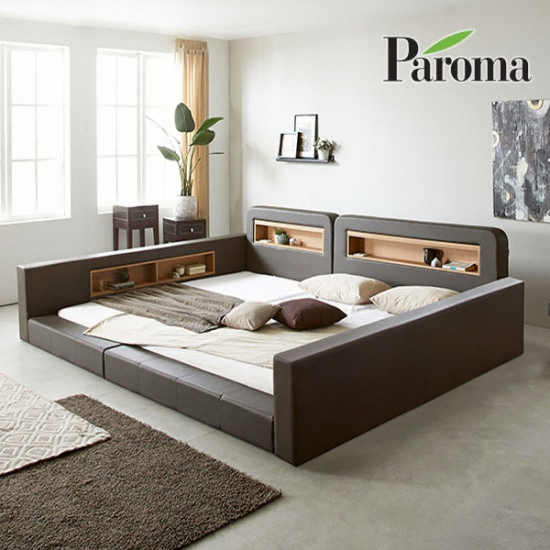 파로마 르네 가드 LED 패밀리침대 SS+Q [40T라텍스7존독립] - 에누리 가격비교
