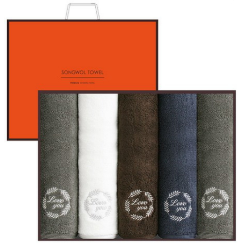 송월타월 네이쳐 러브유 190g [5장] - 에누리 가격비교