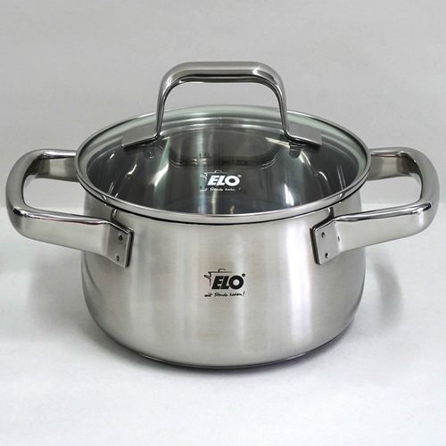 ELO 쉐이프 인덕션 스텐 양수냄비 [16cm] - 에누리 가격비교