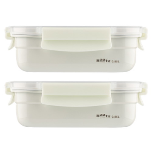 하츠 데코 스텐 밀폐용기 850ml [2개] - 에누리 가격비교