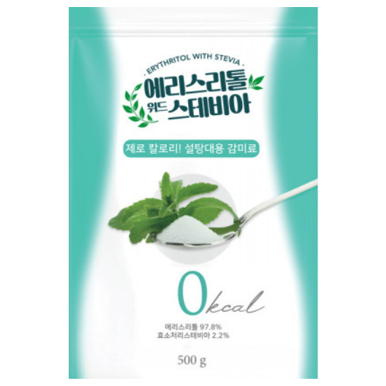 자연미가 에리스리톨 위드 스테비아설탕 1kg 500g x 2ea 제로칼로리 자연감미료 - 에누리 가격비교