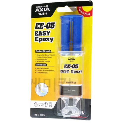 엑시아 5분 투명 에폭시 EE-05 25ml [1개] - 에누리 가격비교