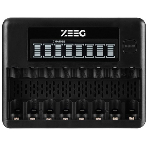 ZEEG 니켈수소 8구 스마트충전기 - 에누리 가격비교