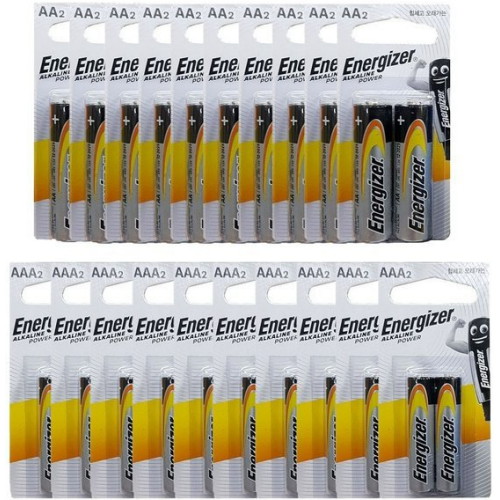 에너자이저 AA 20알 + AAA 20알 [1세트] - 에누리 가격비교