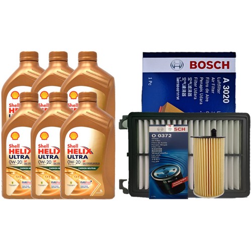 쉘 힐릭스 울트라 SP 0W20 6L + 보쉬필터 기아 카니발KA4 3.5 가솔린 - 에누리 가격비교