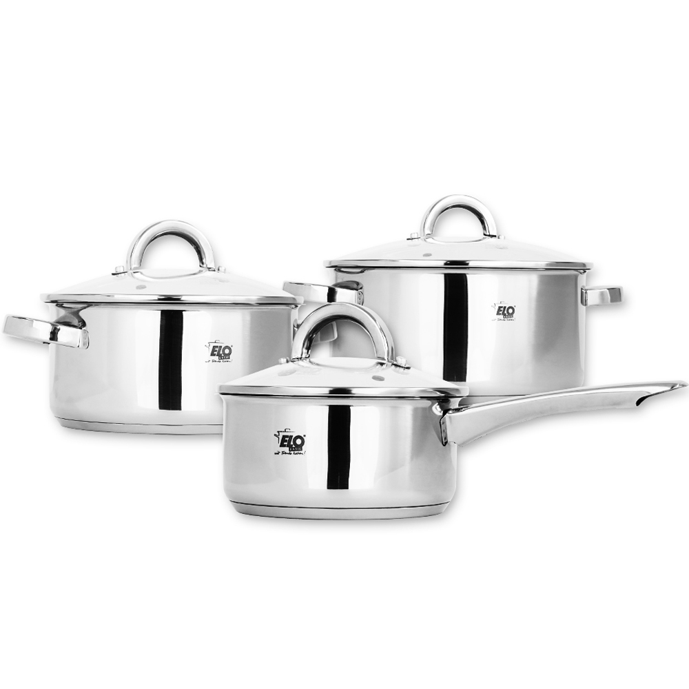 ELO 메인토프 IH 스텐 냄비 3종 (편수16+양수20,24) - 에누리 가격비교