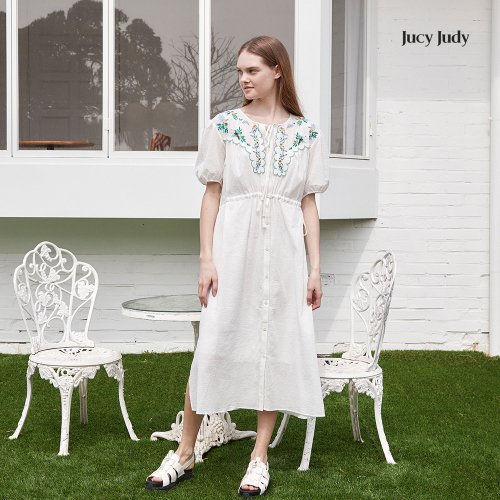 쥬시쥬디 JCJD J네크자수풀오픈원피스 JXOP322N - 에누리 가격비교