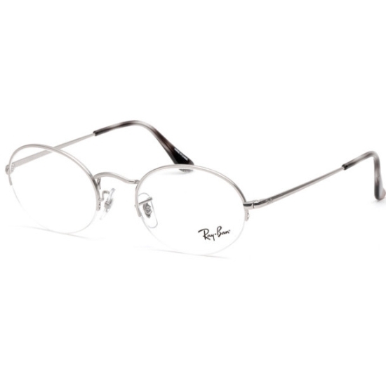 레이밴 안경테 RB6547 2538 명품 반무테 실버 - 에누리 가격비교