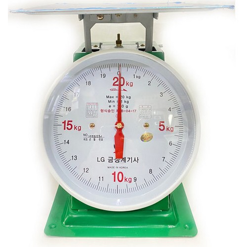 LG전자 금성계기사 지시저울 [20kg/200g] - 에누리 가격비교