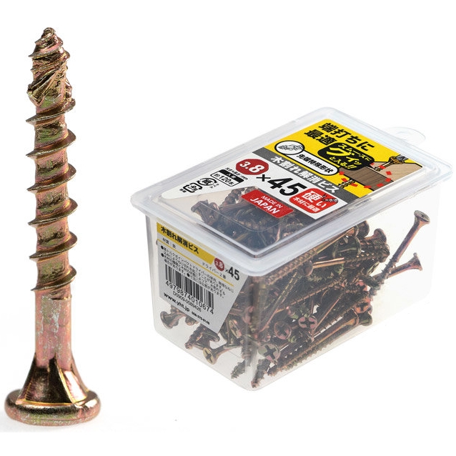 야하타 목재용 나사 4 2x65mm[70pcs] 에누리 가격비교