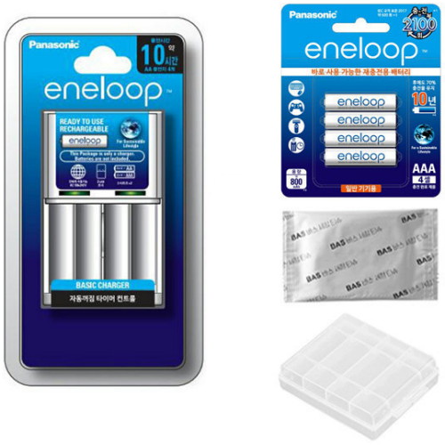 파나소닉 BQ-CC51 충전기 + 에네루프 AAA 4알 + 케이스 - 에누리 가격비교