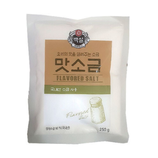 CJ제일제당 백설 맛소금 250g[2개] - 에누리 가격비교