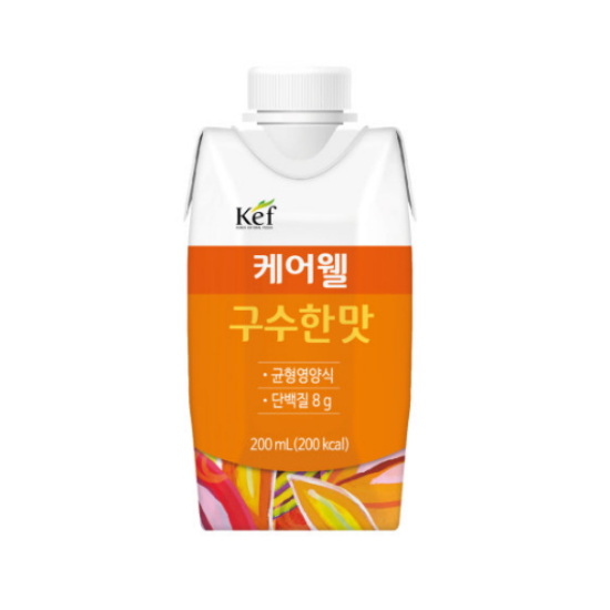 KEF 케어웰 구수한맛 (팩) 200ml [18개] - 에누리 가격비교