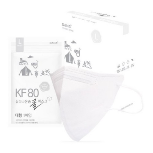 다나(DANA) 뉴 다나 온숨 쿨 KF80 대형 50개입 [250개] - 에누리 가격비교