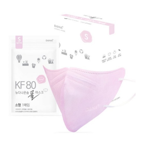 다나(DANA) 뉴 다나 온숨 쿨 KF80 소형 연분홍색 30개입[60개] - 에누리 가격비교