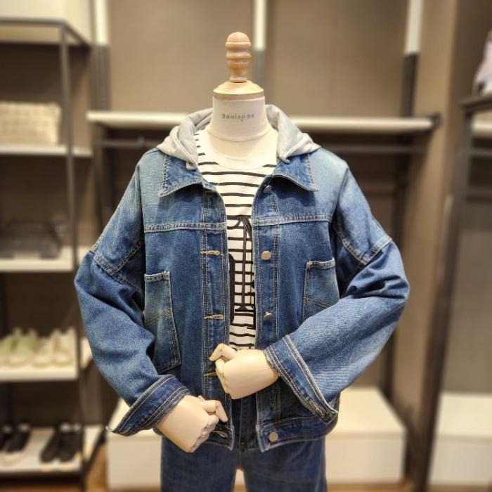 보니스팍스 셀러허브 아울렛 NC02 포켓 후드 탈착 데님 점퍼 C18DJ020 셀러허브 - 에누리 가격비교