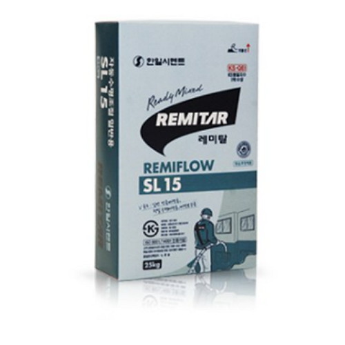 한일시멘트 자동수평몰탈 레미탈 SL15 25kg [1개] - 에누리 가격비교