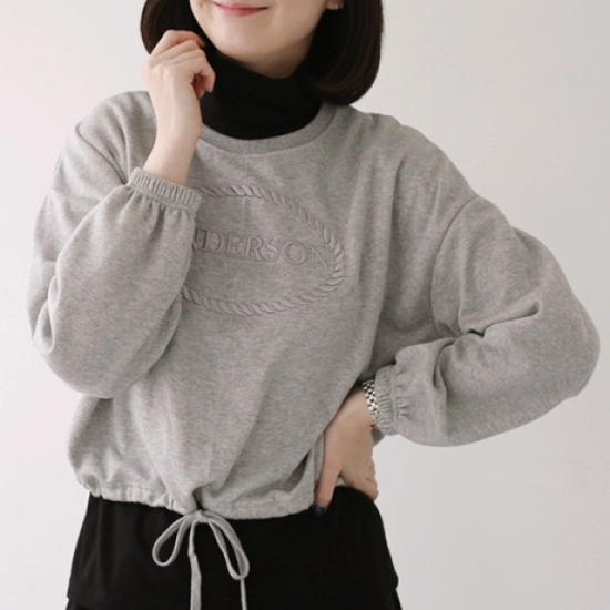 웬디즈갤러리 꼬임 자수 기모 맨투맨 HTS105 - 에누리 가격비교